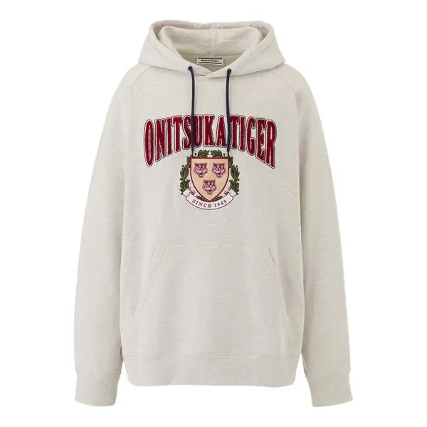 Onitsuka Tiger Graphic Hoodie - Beige