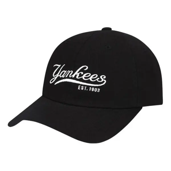 MLB Logo Baseball Cap - Black