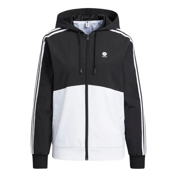 Adidas Essentials Woven Jacket - Black/white