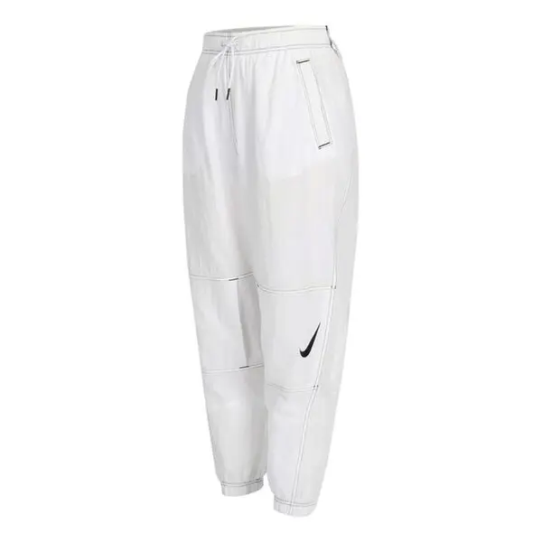 Nike Nsw Rpl Swsh Gx Hr Jgr Woven Casual Joggers - White