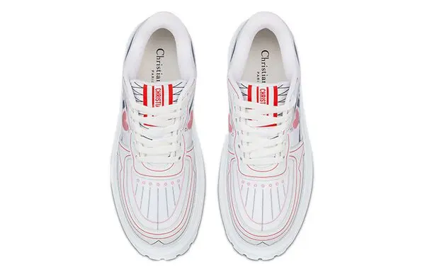 Dior Amour D Chess Heart' Sneakers