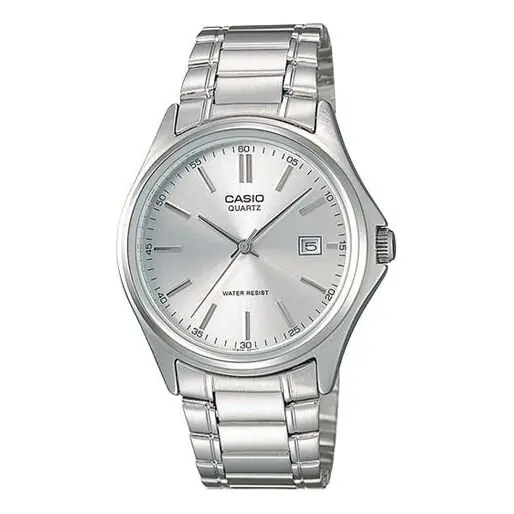 Casio Analog Stainless Steel Watch - Silver