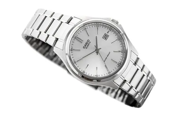 Casio Analog Stainless Steel Watch - Silver