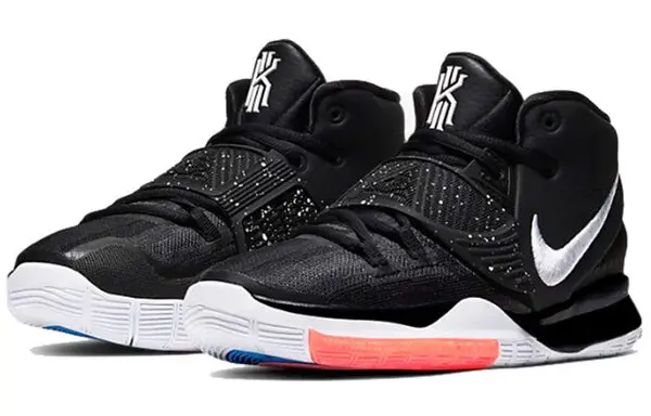 Nike Kyrie 6 "jet Black" Basketball Sneakers