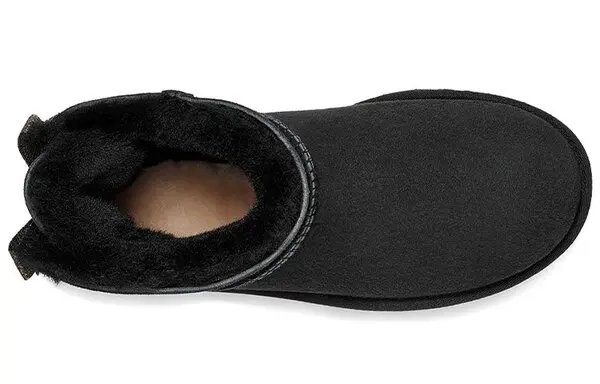 UGG Mini Bailey Bow Glitz 'dark Grey