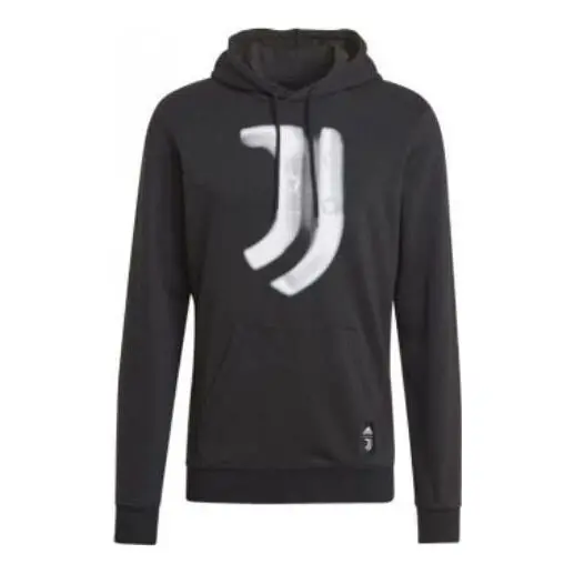 Adidas Juventus Pattern Printing Hooded Pullover