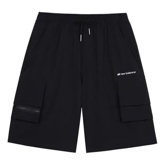 NEW BALANCE Cargo Shorts Ams12368 - Black