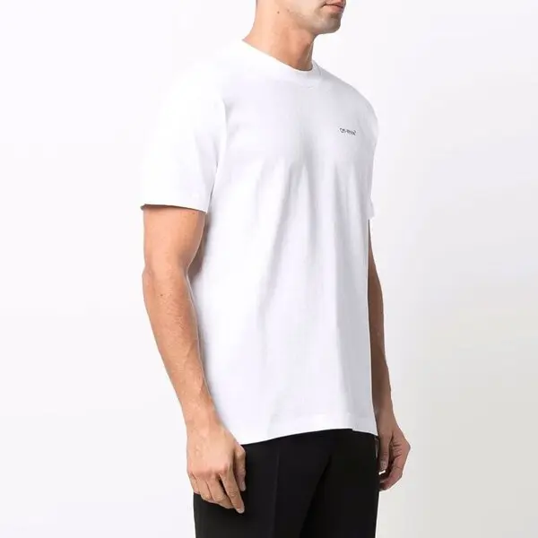 Off-White Caravaggio Arrow Pattern Short Sleeve T-shirt