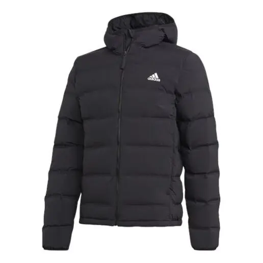 Adidas Hooded Down Jacket - Black