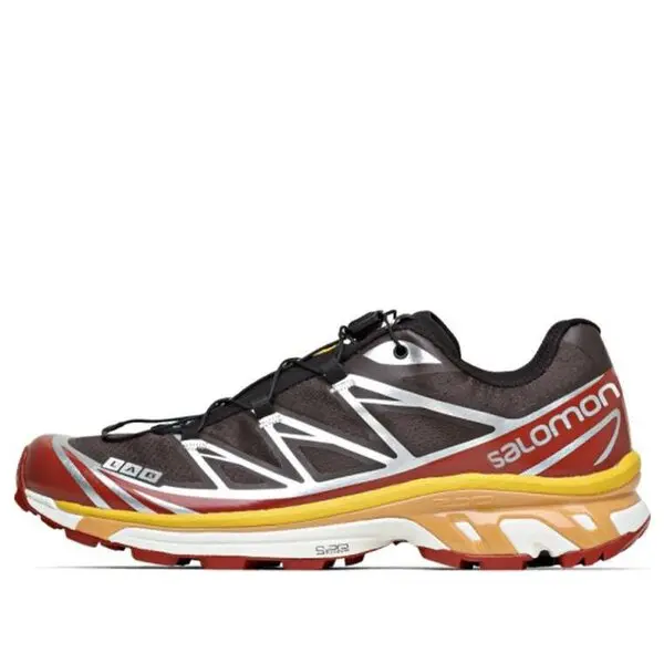 SALOMON Xt-6 Athletic Sneakers - Black/red