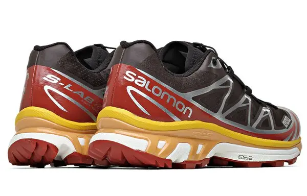 SALOMON Xt-6 Athletic Sneakers - Black/red