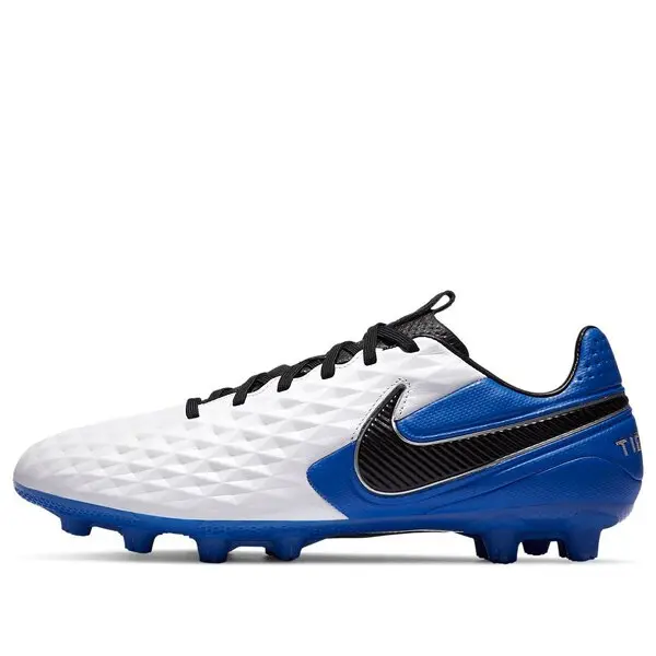 Nike Tiempo Legend Pro Hg Football Boots - White/blue