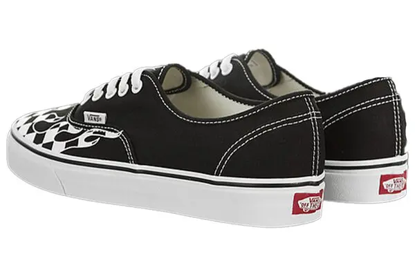 VANS Authentic Checker Flame Sneakers
