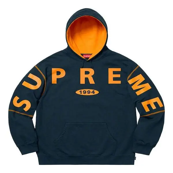 Supreme Spread Hooded Sweatshirt - Blue