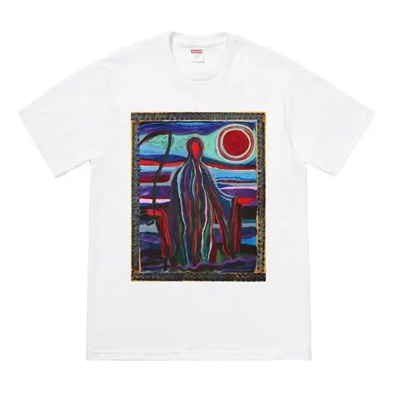Supreme Ss19 Reaper Tee Printing Short Sleeve