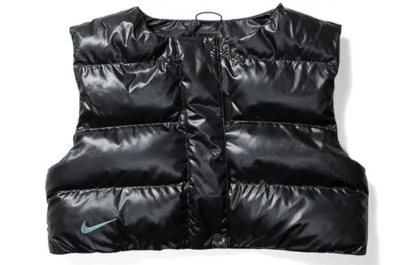 Nike City Ready Puffer Vest And Longline Jacket Hybrid