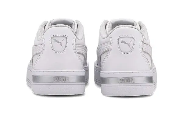PUMA Skye Metallic Sneakers - White/grey