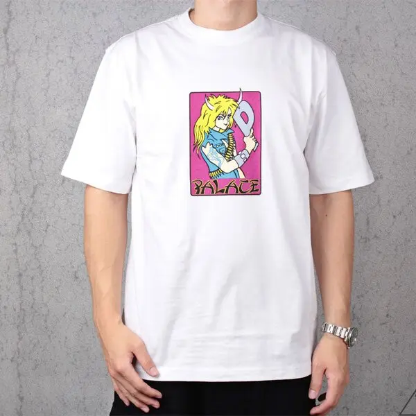 PALACE Cartoon Graphic T-shirt - White