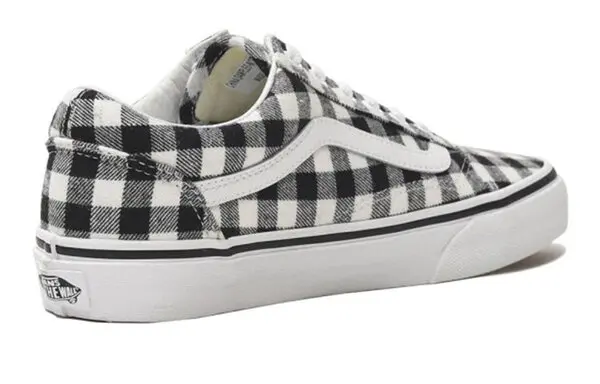 VANS Old Skool Gingham Low Top Sneakers - Black/white
