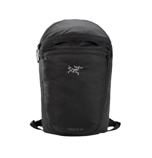 Arc'teryx Heliad 15l Backpack - Black/grey
