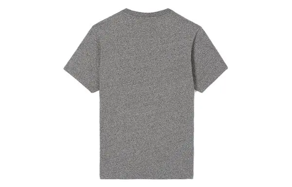 Kenzo Classic Tiger Head Printing Round Neck Short Sleeve Gray