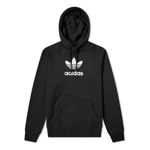 Adidas Originals Adicolour Premium Hoody With Logo - Black
