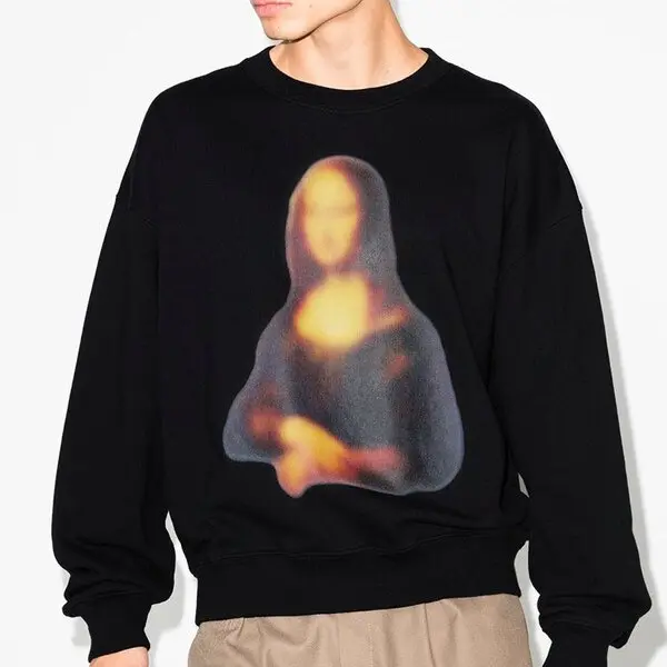 Off-White Mona Lisa Appliqué Sweatshirt