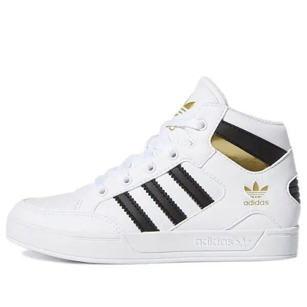 Adidas Hard Court High Top Sneakers - Cloud White