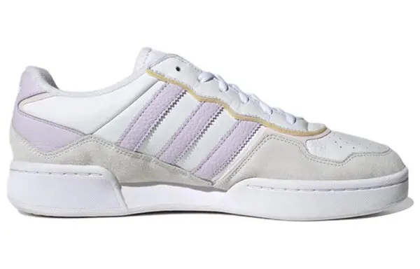 Adidas Originals Courtic Low Top Sneakers - White/purple