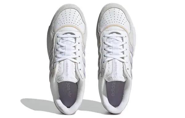 Adidas Originals Courtic Low Top Sneakers - White/purple