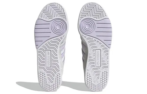 Adidas Originals Courtic Low Top Sneakers - White/purple