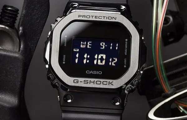 Casio G-shock Square Quartz Watch - Black