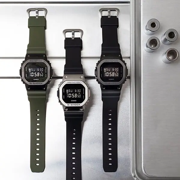 Casio G-shock Square Quartz Watch - Black