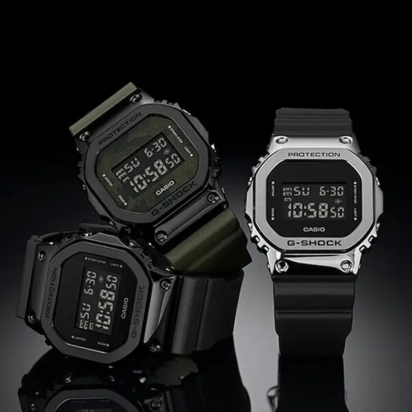 Casio G-shock Square Quartz Watch - Black