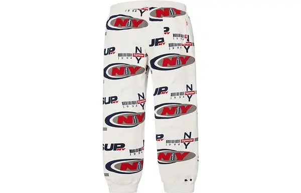 Supreme Fw18 Ny Waffle Thermal Pant - White