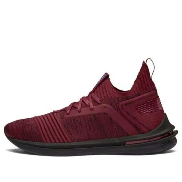 PUMA Ignite Limitless Sr Evoknit Low Top Sneakers - Red