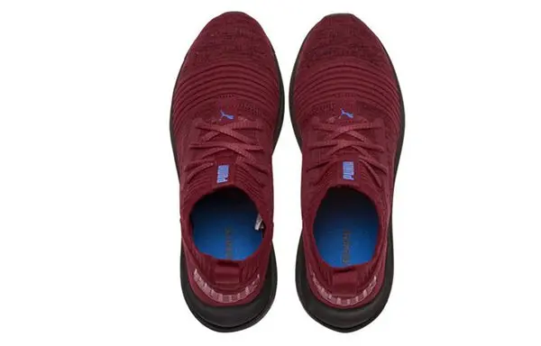PUMA Ignite Limitless Sr Evoknit Low Top Sneakers - Red