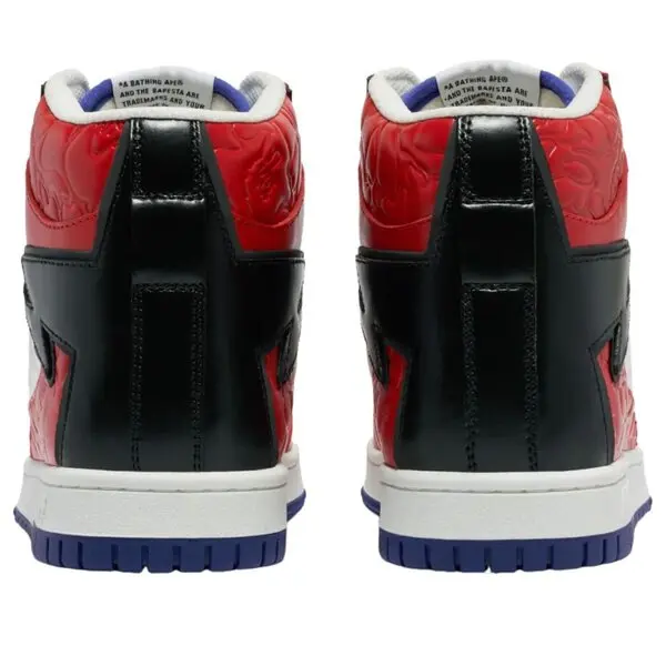 A BATHING APE Sta 88 Mid 'red White Blue