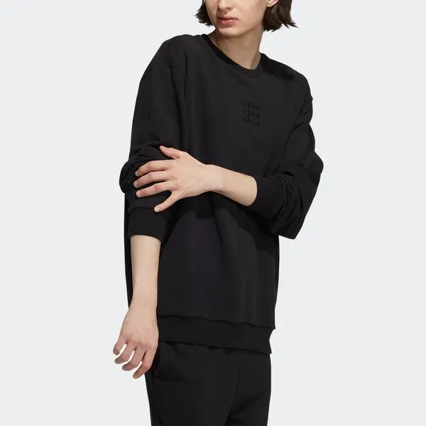 Adidas Embroidered Logo Pullover Sweatshirt