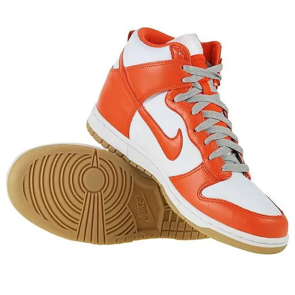 Nike Dunk High Team Orange Gum - White/orange