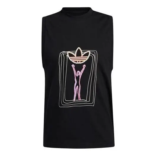 Adidas Originals Ptide Series Love Unites Sports Vest - Black