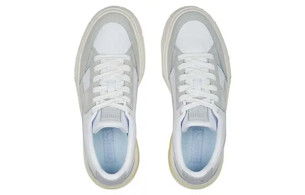 PUMA Mayze Stack Luxe Sneakers - White/nimbus Cloud