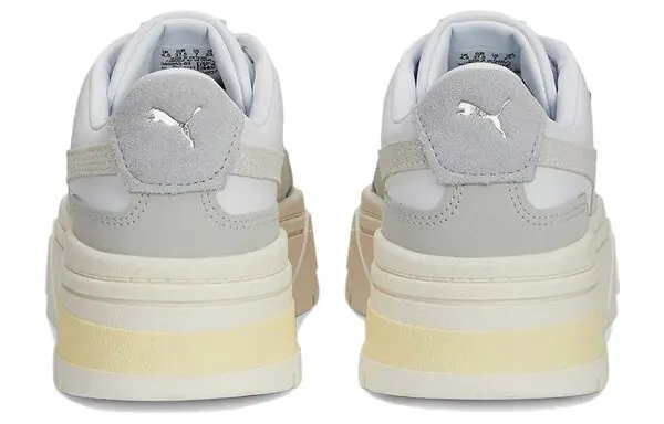 PUMA Mayze Stack Luxe Sneakers - White/nimbus Cloud