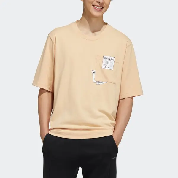Adidas Neo Bqfd Tee 3 Pocket Round Collar Male