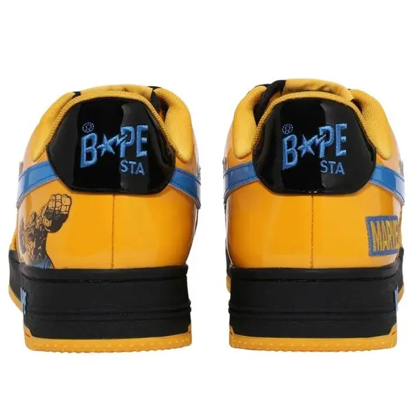 A BATHING APE X Marvel The Fantastic Four 'the Thing' Sneakers