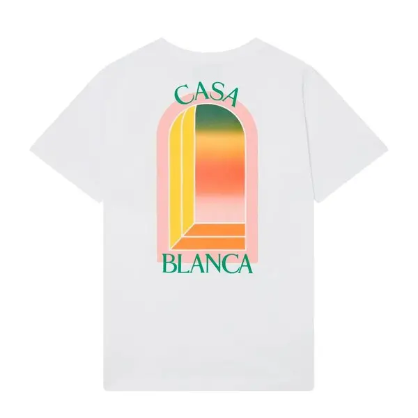Casablanca Gradient Arch Logo T-shirt