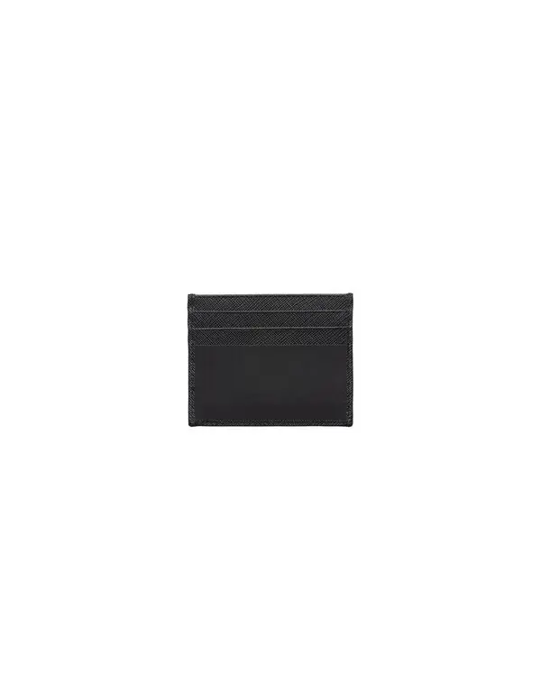 Prada Ss26 Re-nylon And Saffiano Leather Card Holder