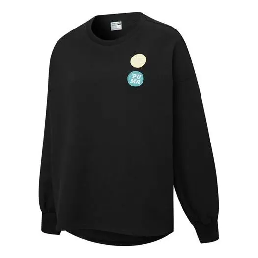 PUMA Round-neck Sweatshirt With Embroidered Logo