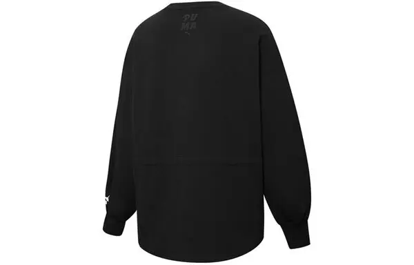 PUMA Round-neck Sweatshirt With Embroidered Logo