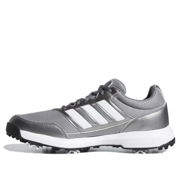 Adidas Tech Response 2.0 Golf Shoes - Silver/white